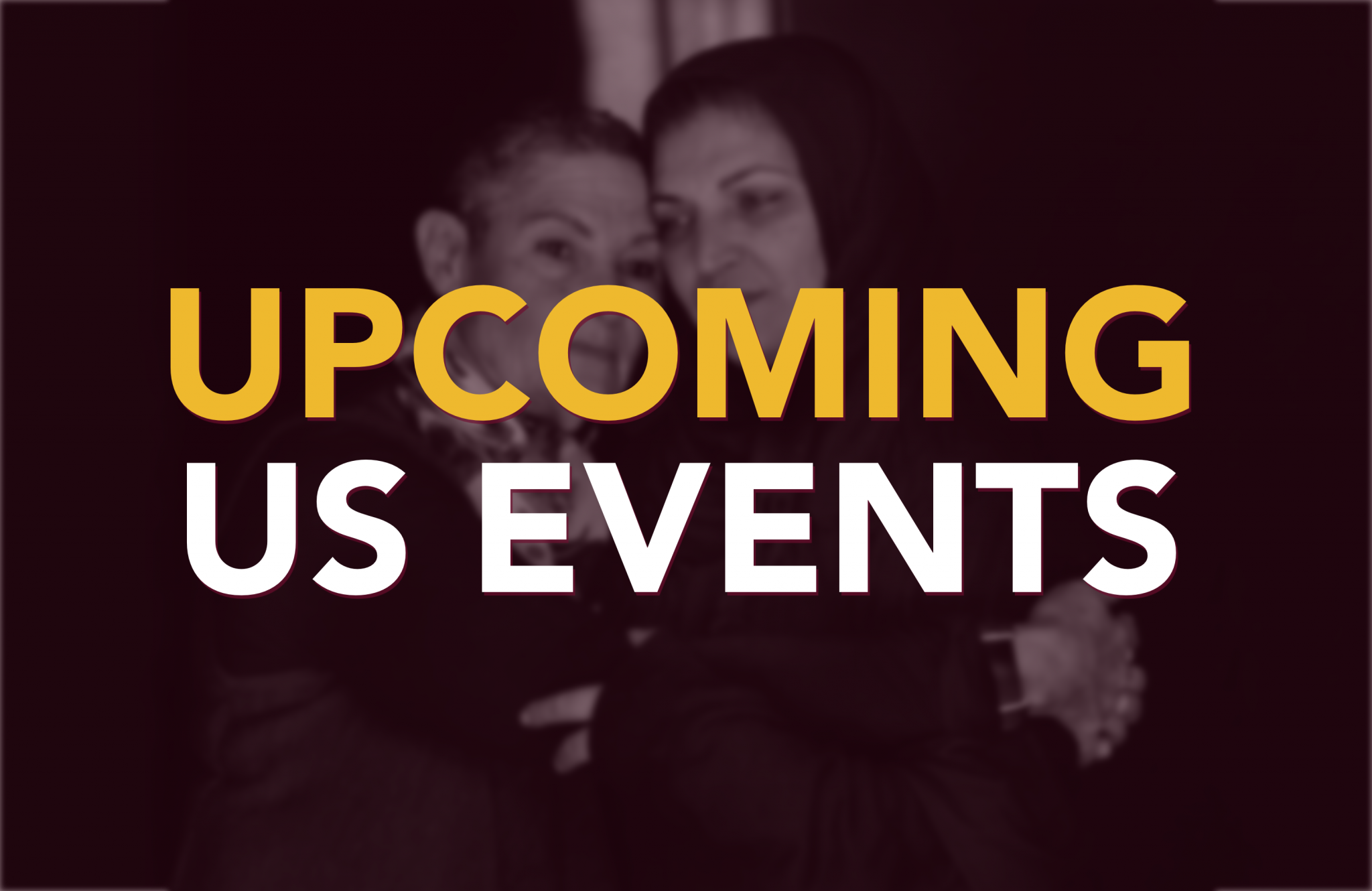 Upcoming US events - American Friends of the Parents Circle